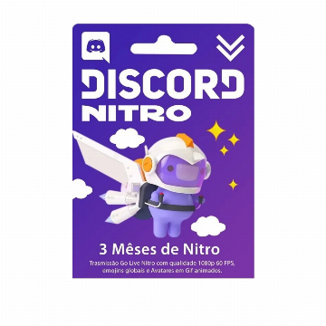 Nitro Trimensal + 6 Impulsos + Ativação - Discord - GGMAX