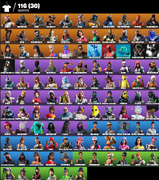 Conta Fortnite 116 Skins Tryhard + - Fortnite - Contas Fortnite - GGMAX