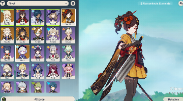 Albedo chiori /qiqi , DHEYA - Genshin Impact - Contas - GGMAX