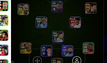 Conta de pes com messi 105 - eFootball - GGMAX