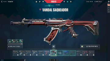 Vandal Saqueadora, katana RGX, OP - Valorant - Contas - GGMAX