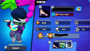 CONTA BRAWL STARS - SKIN MICO GRINCH, - Brawl Stars - GGMAX