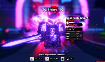 Conta Anime Vanguards com igris shiny - Roblox - Anime Vanguards - GGMAX