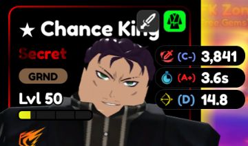Chance King | Hakari - Anime Defensers - Roblox - Anime Defenders - GGMAX