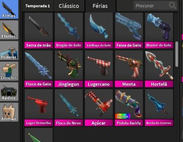 LOJA MM2 INVENTÁRIO *PREÇO FIXO* - Roblox - Murder Mystery 2 - GGMAX