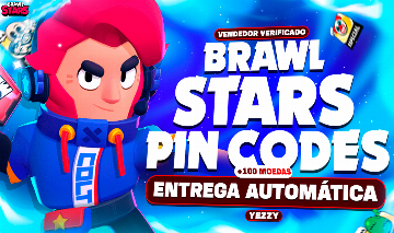 PIN CODES BRAWL STARS + BRINDE DE 100 - Brawl Stars - GGMAX