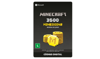GIFT CARD MINECRAFT 3500 MINECOINS - Gift Cards - GGMAX