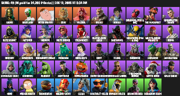 CONTA DE FORT COM 50 SKINS E COM MUITOS - Fortnite - Contas Fortnite ...