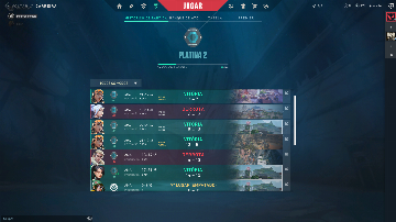 CONTA VALORANT PLAT 2 // MMR ALTO E - Valorant - Contas - GGMAX