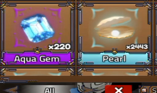 KING LEGACY / AQUA GEM - Roblox - King Legacy - GGMAX