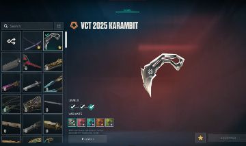 CONTA COM DUA FACAS , KARAMBIT VCT E - Valorant - Contas - GGMAX