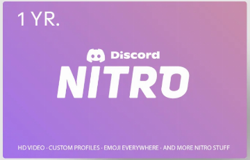 Nitro Gift 1 ano - Discord - GGMAX