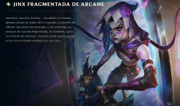 Conta lol JINX FRAGMENTADA + EZ - League of Legends - Contas - GGMAX