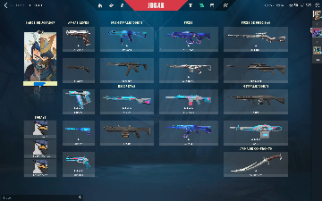 SMURF VAL GOLD 1/ PRATA 3 + PASSE - Valorant - Contas - GGMAX