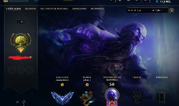 CONTA LV 48 D3 16LP 80.5%WR COM KASS - League of Legends - Contas - GGMAX