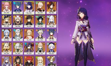 Raiden c1, xilonen, neuvillette, kazuha - Genshin Impact - Contas - GGMAX