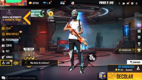 CONTA DE FREE FIRE GEMADA COM CALÇA - Free Fire - Contas Free Fire - GGMAX