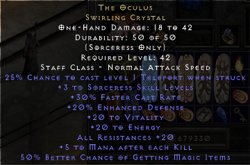 The Oculus - Diablo 2 Resurrected - Outros Jogos - GGMAX