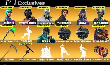 Conta com Wonder, Stealth Reflex, Rogue - Fortnite - Contas Fortnite ...