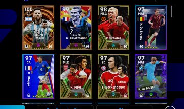 Conta top do momento Messi Big time e - eFootball - GGMAX