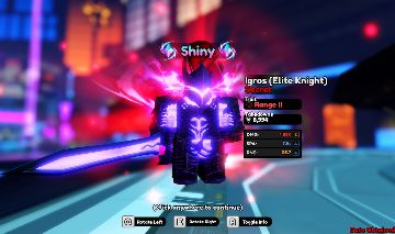 CONTA ANIME VANGUARDS COM IGRIS SHINY - Roblox - Anime Vanguards - GGMAX