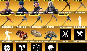 CONTA FN 26 SKINS + STW OG + TRYHARD + - Fortnite - Contas Fortnite - GGMAX