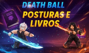 DEATH BALL [POSTURAS E LIVROS] - Roblox - Death Ball - GGMAX