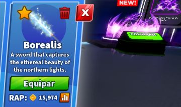 BOREALIS (NO FINISHER) BLADE BALL - Roblox - Blade Ball - GGMAX