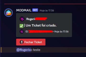 BOT MODMAIL DISCORD / SISTEMA DE TICKET - Discord - GGMAX