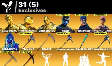 172 SKINS + OG STW DELUXE EDITION ( - Fortnite - Contas Fortnite - GGMAX