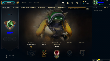 King Rammus+Kayle Juiza - LVL 66 - 145 - League of Legends - Contas - GGMAX