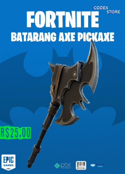 Fortnite - Batarang Axe Pickaxe - Fortnite - Outros - GGMAX