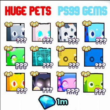 PET SIMULATOR 99 (Itens, gemas e pets) - Roblox - Pet Simulator 99 - GGMAX