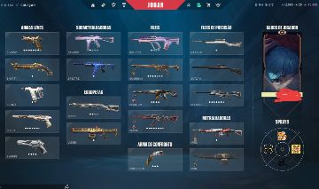 Conta VAL Champions 2021 - Várias Skins - Valorant - Contas - GGMAX