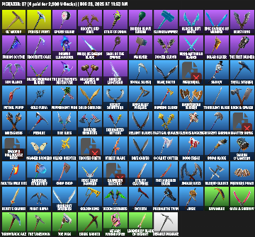 66 SKINS - Trilogy - Midas - Gear - Fortnite - Contas Fortnite - GGMAX
