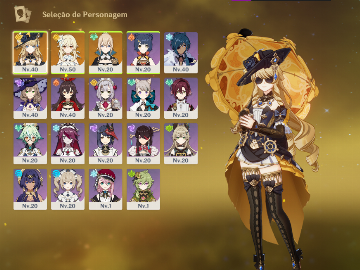 NAVIA E JEAN + AMBER C1 E LISA C1 - Genshin Impact - Contas - GGMAX
