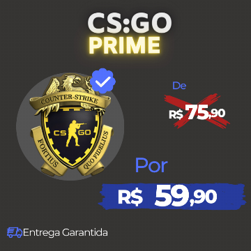 Conta CS PRIME - Counter Strike 2 - Contas e outros - GGMAX