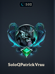 NICK SoloQPatrickVrau PARA VENDA - League of Legends - Nicks de LoL - GGMAX