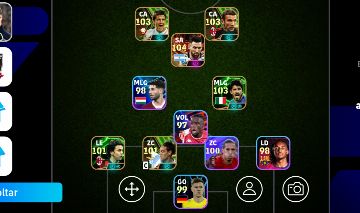 A linda dos 3 Messi big time - eFootball - GGMAX