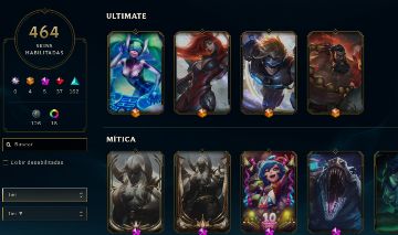 Conta LOL FULL CHAMPS (464 SKINS SENDO - League of Legends - Contas - GGMAX