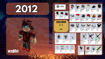 | CONTA ROBLOX 2012 COM FACE RARA + - Roblox - Outros jogos Roblox - GGMAX