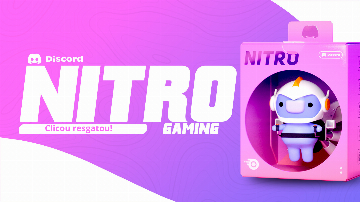 NITRO GAMING GIFT - Discord - Nitro e Impulsos - GGMAX