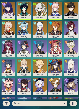 AR58 Raiden C2, Kujou C6, Kazuha C1 4 - Genshin Impact - Contas - GGMAX