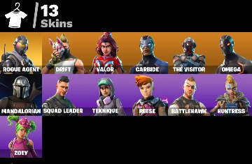13 SKINS+S4 FULL+OMEGA FULL - Fortnite - Contas Fortnite - GGMAX