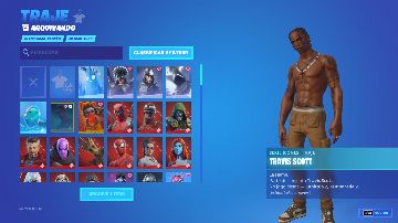 TRAVIS SCOTT COM SEUS EMOTES E GLIDER - Fortnite - Contas Fortnite - GGMAX