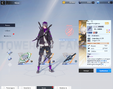 Conta TOF servidor HOPE, CROW 3, SHIRO - Tower of Fantasy - GGMAX