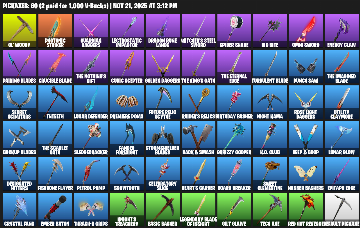 CONTA FORTNITE COM 48 SKINS - Trilogy - - Fortnite - Contas Fortnite ...