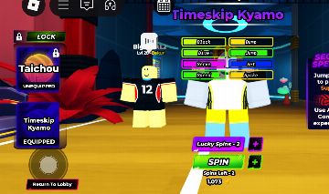 Conta com taichou e time Skip kageyama - Roblox - Haikyuu Legends - GGMAX