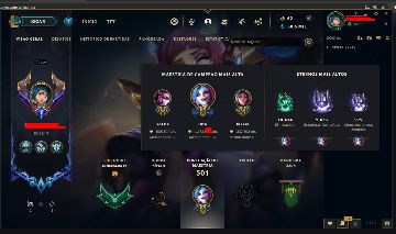 470 skins, rank esmeralda, 1.2M - League of Legends - Contas - GGMAX
