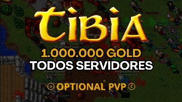 TIBIA GOLD - OPTIONAL PVP [MELHOR PREÇO] - Tibia - Gold - GGMAX